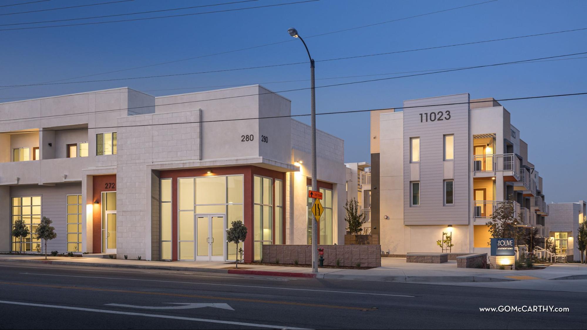 Celebrating the Completion of The Olive Apartment Homes - McCarthy ...